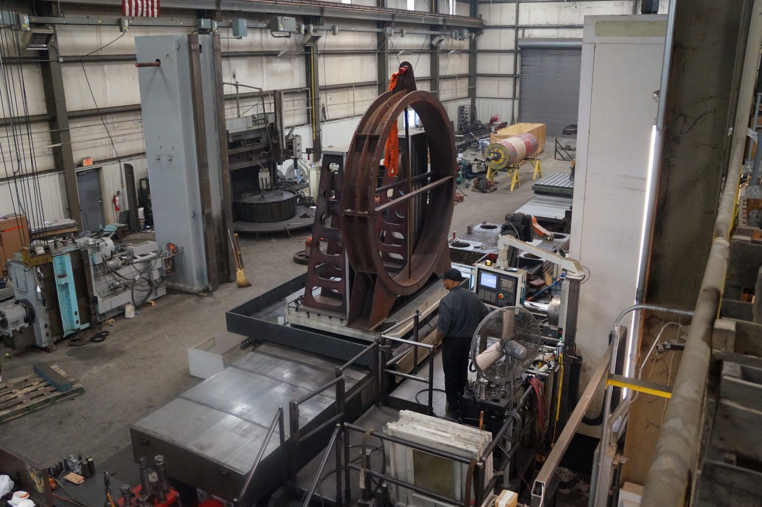 Precision-Machining on Large CNC Boring Mill | Columbia Machine Works