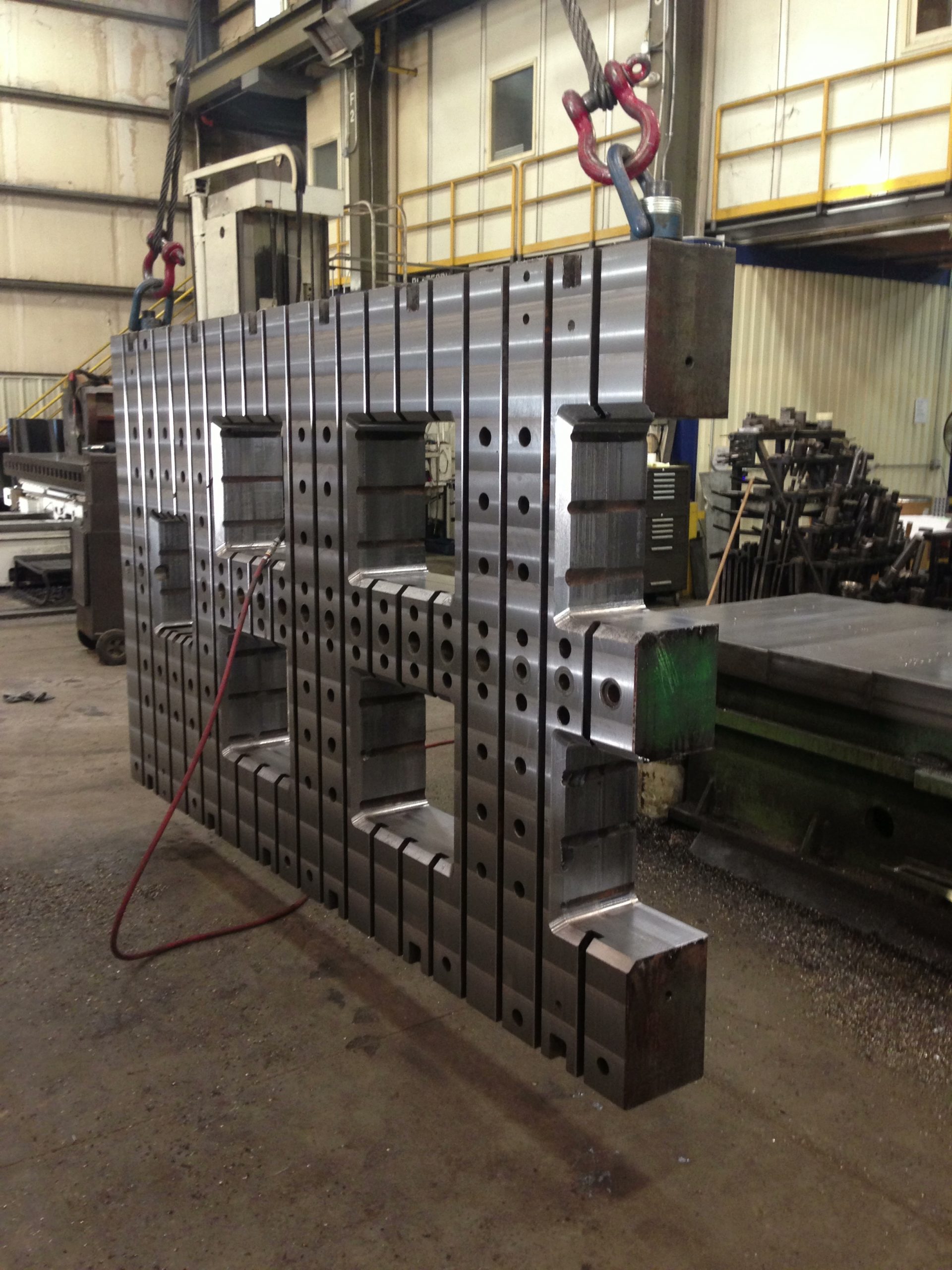 Platen Machining | Columbia Machine Works