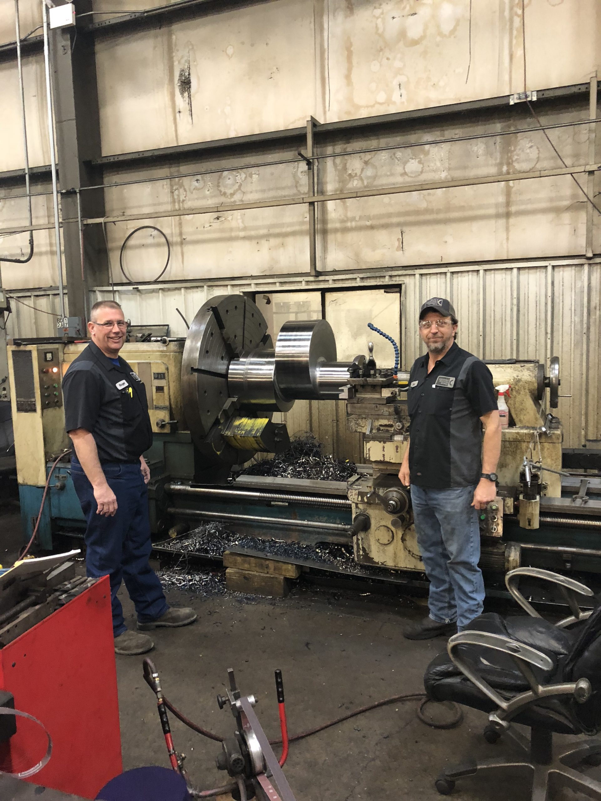 Machining Eccentric Shaft for Stamping Machine | Columbia Machine Works