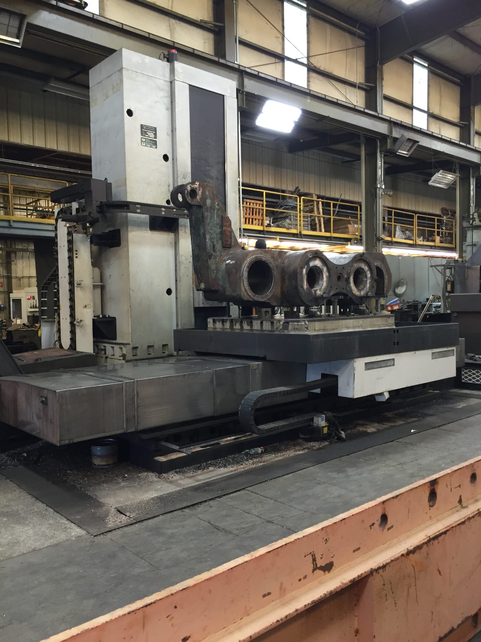 Machining Large Industrial Linkage | Columbia Machine Works