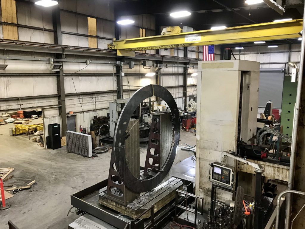 Fabricating and Machining Two Large Rings | Columbia Machine Works
