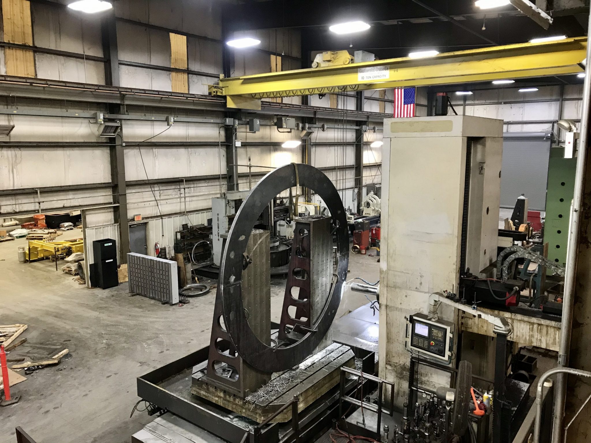 Fabricating and Machining Two Large Rings | Columbia Machine Works