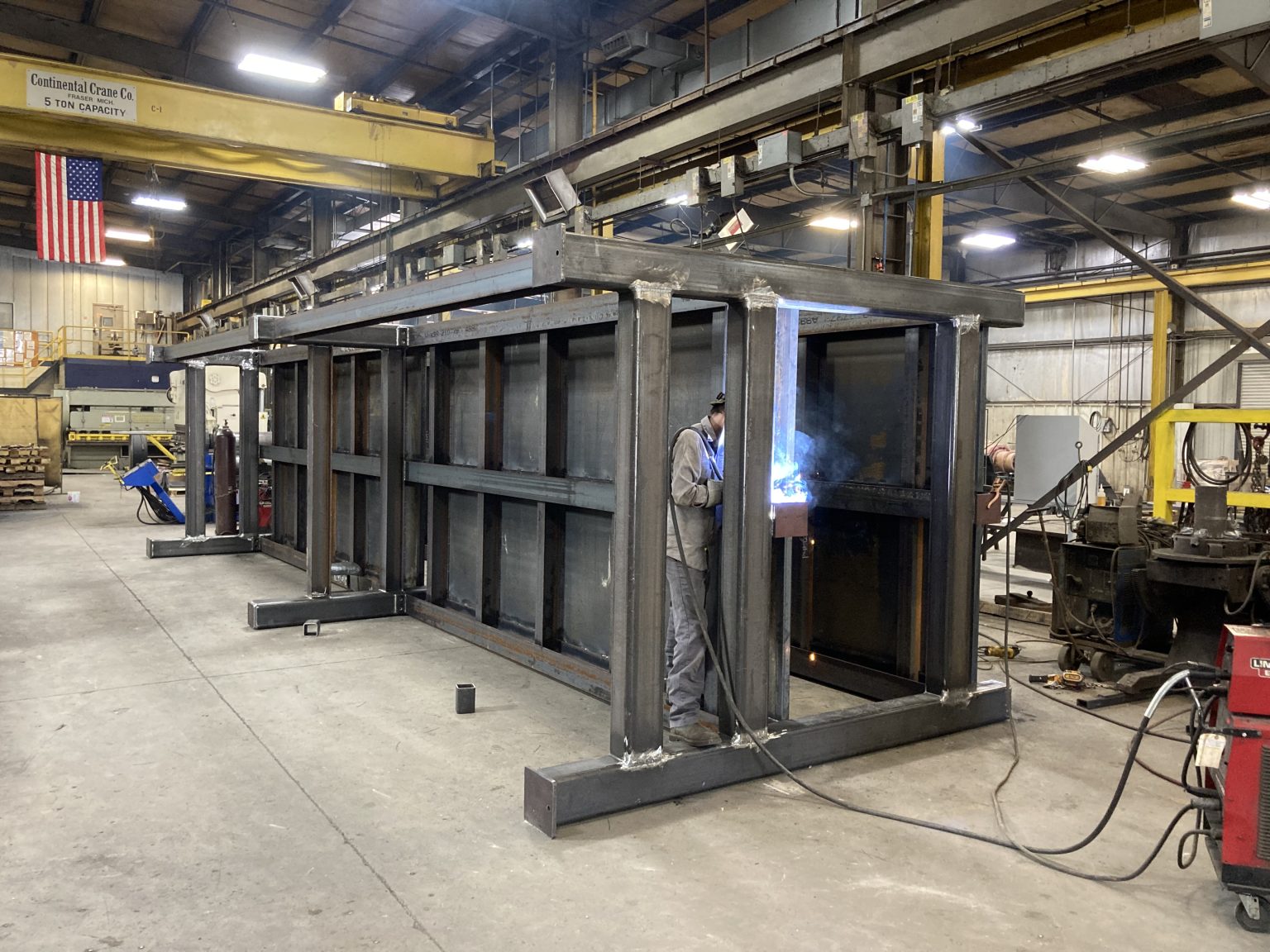 Heavy Structural Rack Fabrication | Columbia Machine Works