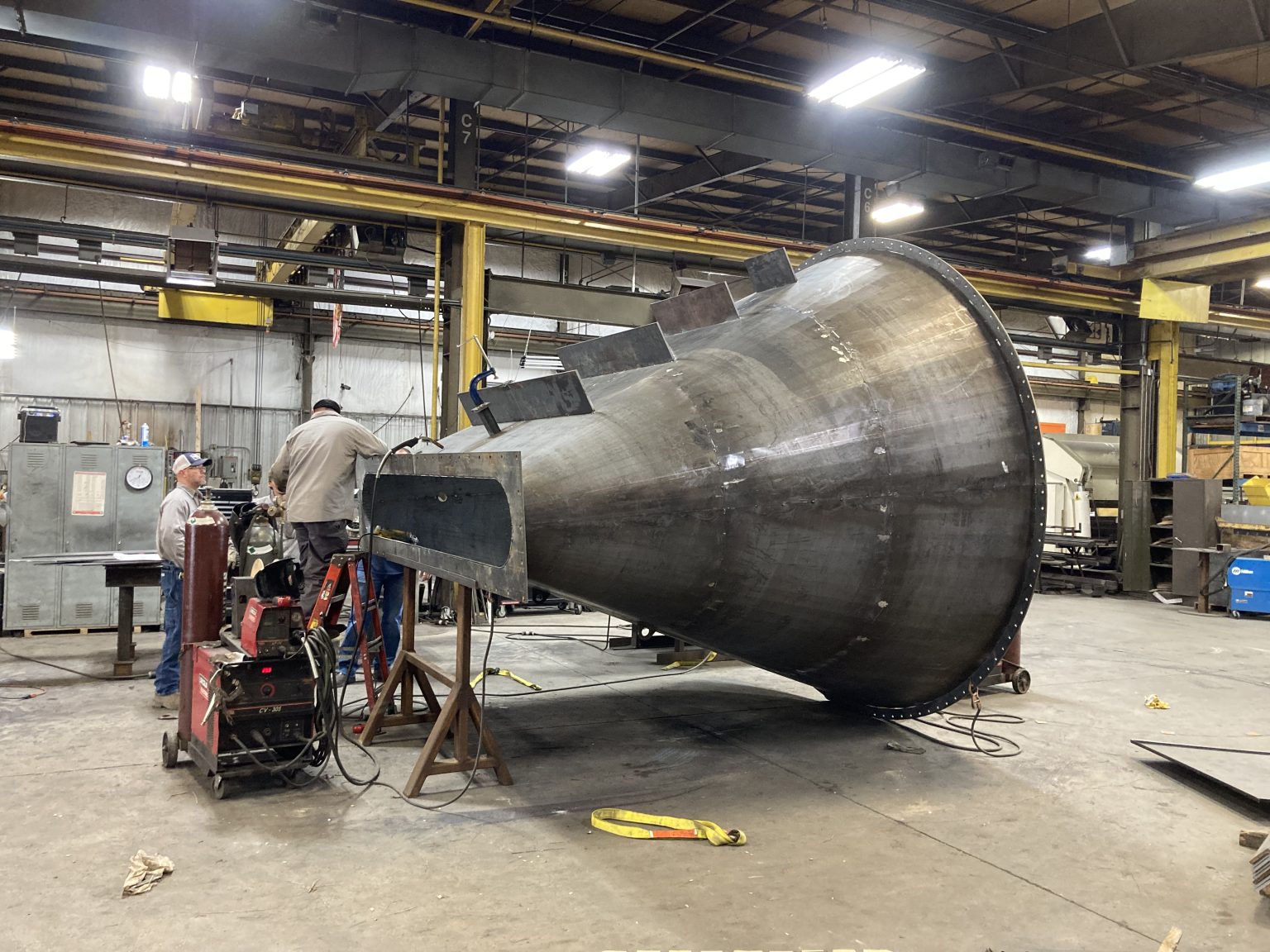 Large Structural Steel Fabrication | Columbia Machine Works