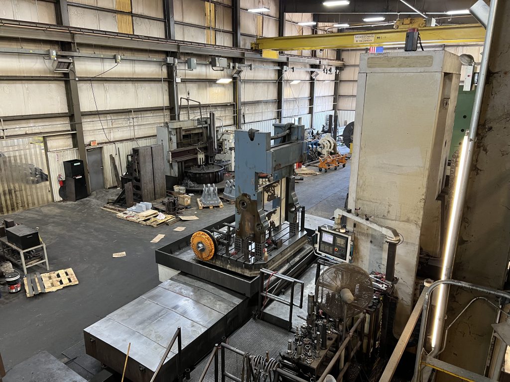 Machining Stamping Press Frame | Columbia Machine Works