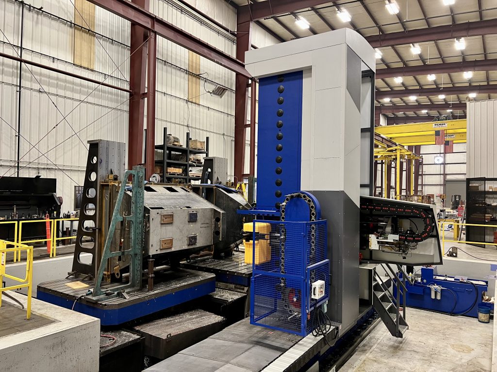 Machining Large Weldment | Columbia Machine Works