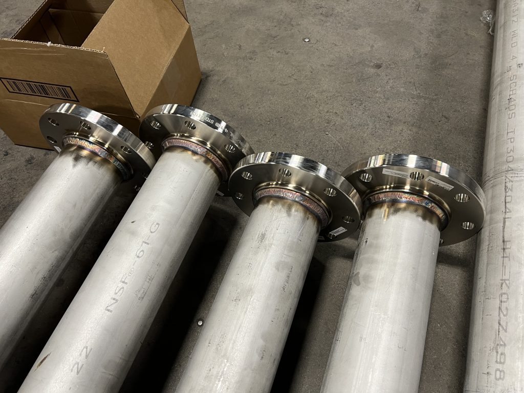 Stainless Steel Pipe Welding Project | Columbia Machine Works